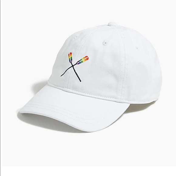 J. Crew Factory | Accessories | Jcrew Mens X Pflag Baseball Hat Rainbow ...